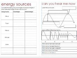 Physics Revision - Year 9 (pre-GCSE) | Teaching Resources