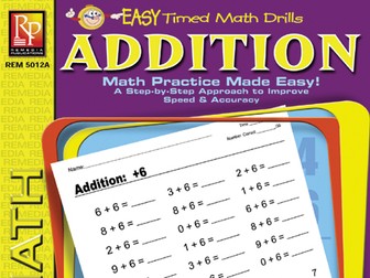 Easy Timed Math Drills {Bundle} | Teaching Resources