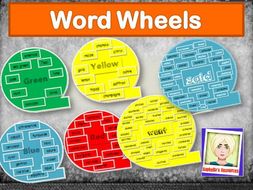 Word Wheels - for precise vocabulary choices | Teaching Resources