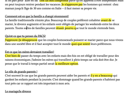 A Level French Oral Exam: Example Questions/Answers | Teaching Resources