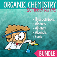 Introduction to Organic Chemistry Scribble Notes BUNDLE | Teaching ...