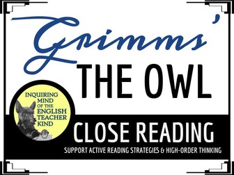 Grimms' Fairy Tales: Close Reading Bundle | Teaching Resources