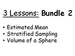 3 lessons Bundle 2 | Teaching Resources