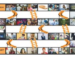 Phrasal Verbs Legal Size Photo Chutes and Ladders Game | Teaching Resources