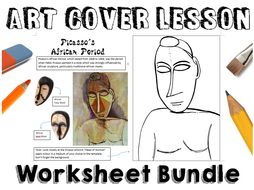 7 Art Cover Lesson Worksheets | Teaching Resources