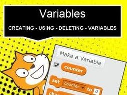 Scratch: Variables (Intermediate #7) | Teaching Resources