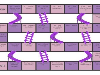 Present Simple Tense with Verb Be 6 English Legal Text Game Bundle ...