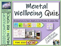 Wellbeing Quiz | Teaching Resources