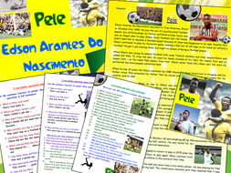 Pele Biography Comprehension Lesson | Teaching Resources
