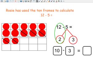 crossing 10 to subtract | Teaching Resources