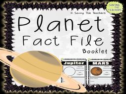 Space: Planet Fact File | Teaching Resources