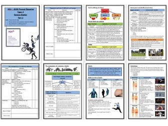 AQA - GCSE PE - Paper 2 - Complete Revision & Homework Booklets by ...
