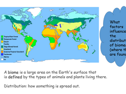 Lesson 1 of Edexcel Geography GCSE 1 - 9 2016 unit on Ecosystems ...