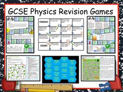30 GCSE Physics Revision Games | Teaching Resources