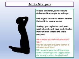 Blood Brothers Mrs Lyons Introduction | Teaching Resources