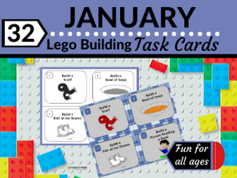 Winter Bundle of LEGO Building Challenges | Teaching Resources
