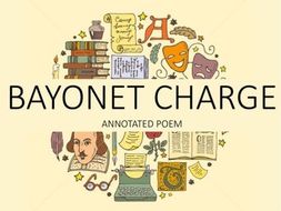 Bayonet Charge Annotated Poem - GCSE Power and Conflict | Teaching ...