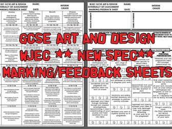 Complete KS3, GCSE & A-LEVEL ART ASSESSMENT/MARKING/FEEDBACK Pack | Teaching Resources