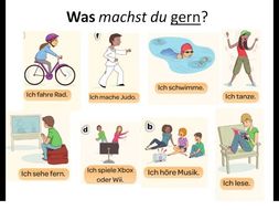 Year 7 Meine Freizeit Aktivitäten gern | Teaching Resources