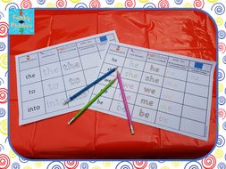 Phonics Tricky Word Spelling Sheets | Teaching Resources