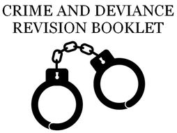 Crime and Deviance Revision Booklet [AQA A-Level Sociology] | Teaching ...