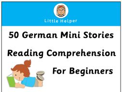 German Reading Comprehension by Little_Helper | Teaching Resources