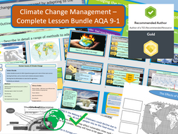 GCSE AQA 9-1 The Challenge of Natural Hazards Climate Change - Complete ...