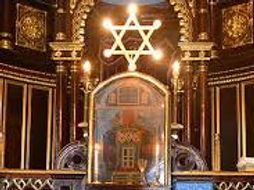 (10.2) Judaism - Interior features of a synagogue- 35 slides ...