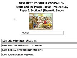 AQA (9-1) GCSE History - Health and the People - Part One | Teaching ...