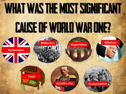 The causes of WWI: What was the most significant cause of the First ...