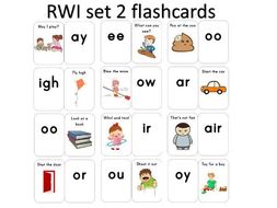 RWI Set 2 flashcards by emmavgriffin | Teaching Resources