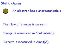 Static Charge | Teaching Resources