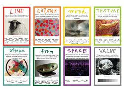 Elements of Art / Formal Elements / Art Vocab - Posters | Teaching ...