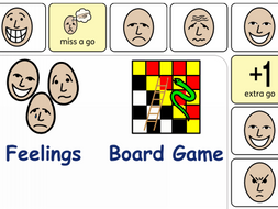 Feelings Board Game and Dice | Teaching Resources