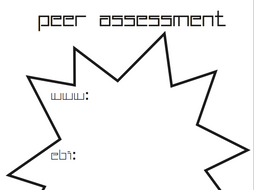 Peer Assessment Stars - WWW, EBI | Teaching Resources