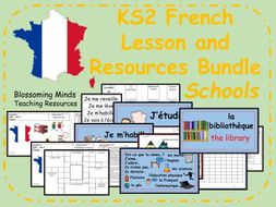 French Lesson Bundle - KS2 - Schools | Teaching Resources