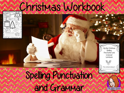 Christmas Spelling, Punctuation and Grammar Workbook | Teaching Resources