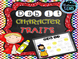 Fairy Tales - Dab the Character Traits | Teaching Resources