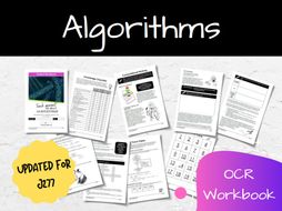 Algorithms OCR GCSE Computer Science Workbook (J277) | Teaching Resources