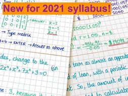 IB Maths AI SL - Topic 1 Algebra Notes | Teaching Resources
