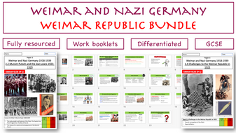 GCSE: Weimar Republic BUNDLE | Teaching Resources