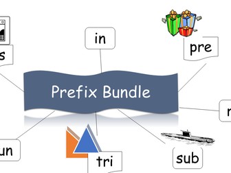 Prefix Word work: SUB | Teaching Resources