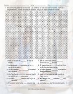 Relative Pronouns Spanish Word Search Worksheet | Teaching Resources