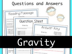 Gravity Activity Sheets | Teaching Resources