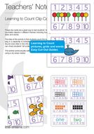 Count Clip Cards 1-10 | Teaching Resources