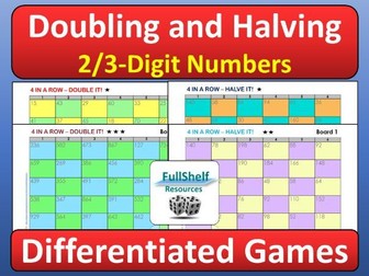 Doubling and Halving Games / Activities | Teaching Resources