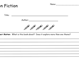 Book Review Bundle | Teaching Resources