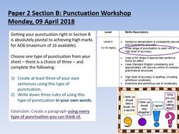 English Language Paper 2 - Section B by Lead_Practitioner | Teaching ...