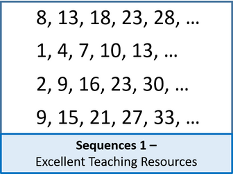 Algebra: Sequences Bundle (6 Lessons) - perfect for GCSE / IGCSE) by ...