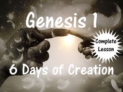 Genesis 1 - 6 Days of Creation | Teaching Resources